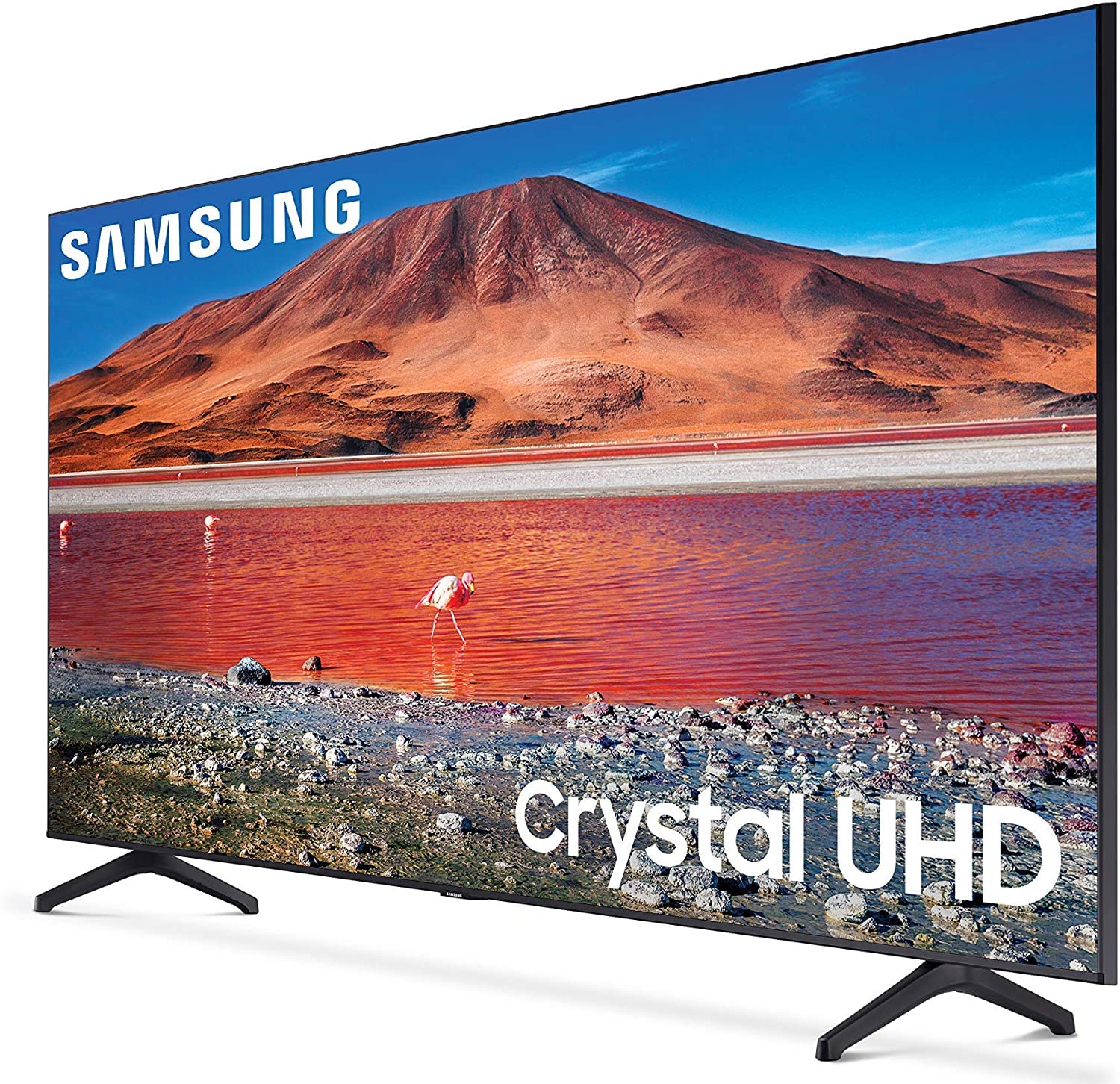 Samsung 55-inch TU-7000 Series Class Smart TV | Crystal UHD - 4K HDR - with Alexa Built-in | UN55TU7000FXZA, 2020 Model