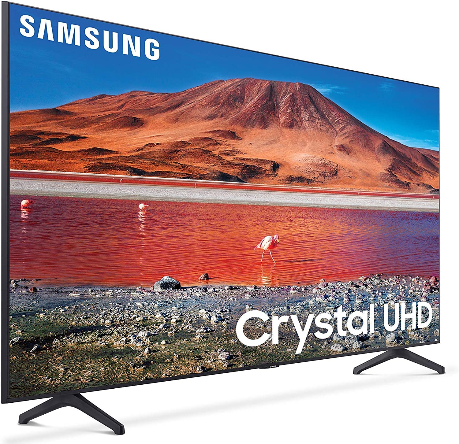 Samsung 55-inch TU-7000 Series Class Smart TV | Crystal UHD - 4K HDR - with Alexa Built-in | UN55TU7000FXZA, 2020 Model