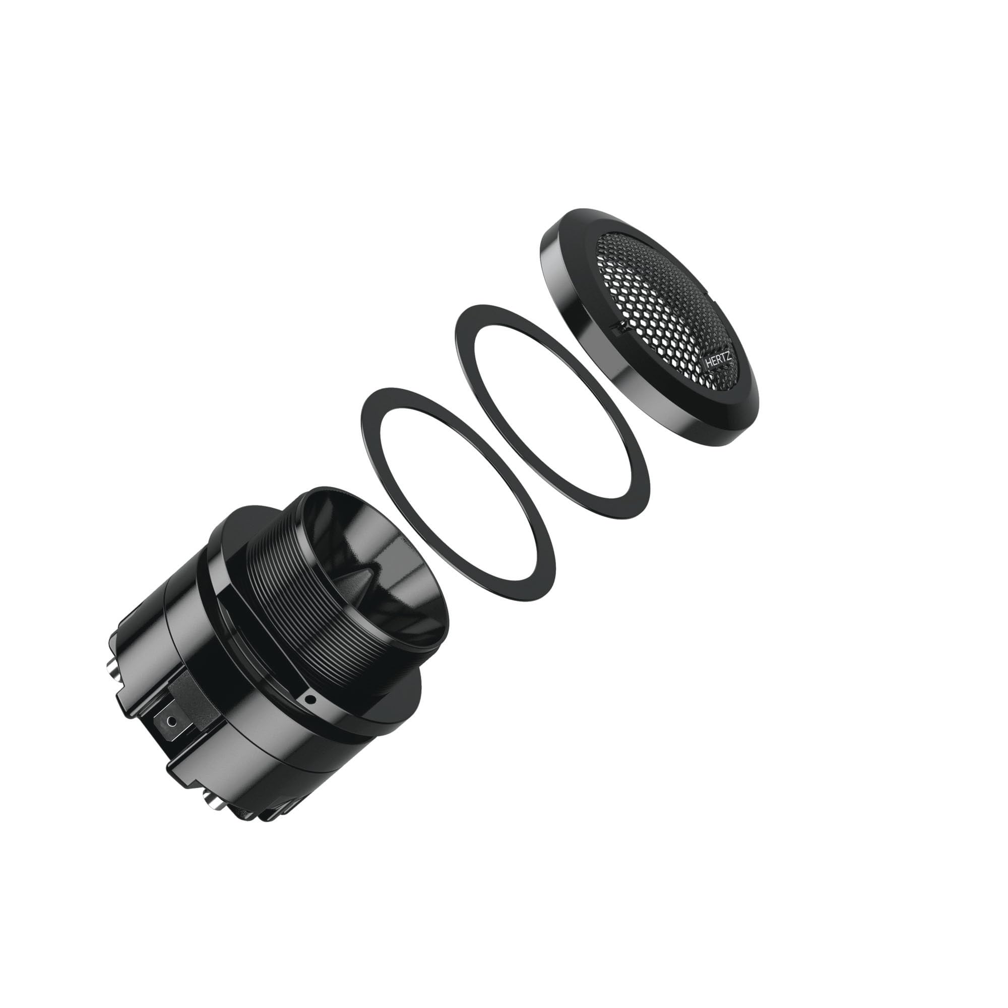 Hertz SPL Show Series ST-25K-NEO 1" High Efficiency Compression Tweeters with Grilles and Crossovers