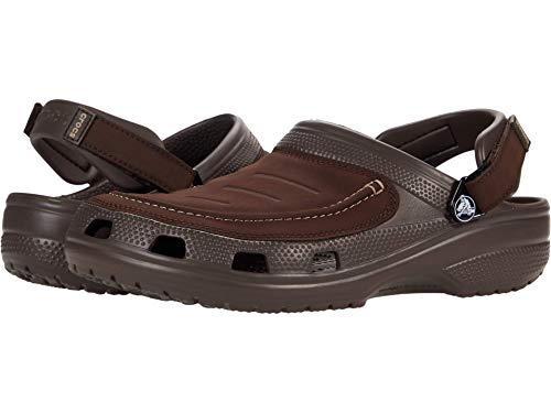 Crocs Men's Yukon Vista II Clogs, Espresso, 13 Men