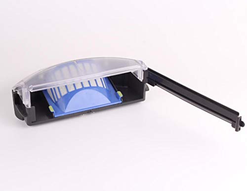 Hepa Filter Dust bin AeroVac Bin Box Compatible for Irobot Roomba 500 600 Series 527 595 620 675 692 694 Collection Box Filter Box Collector Parts Replacement (not fit 680 690)