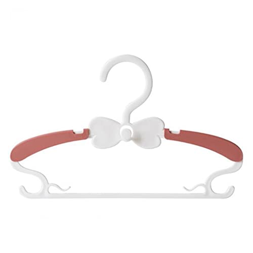 YASEZ 10Pcs Hanger Retractable PP Baby Clothes Hanger fwor Family Use (Color : E, Size : 28cm x 17cm)
