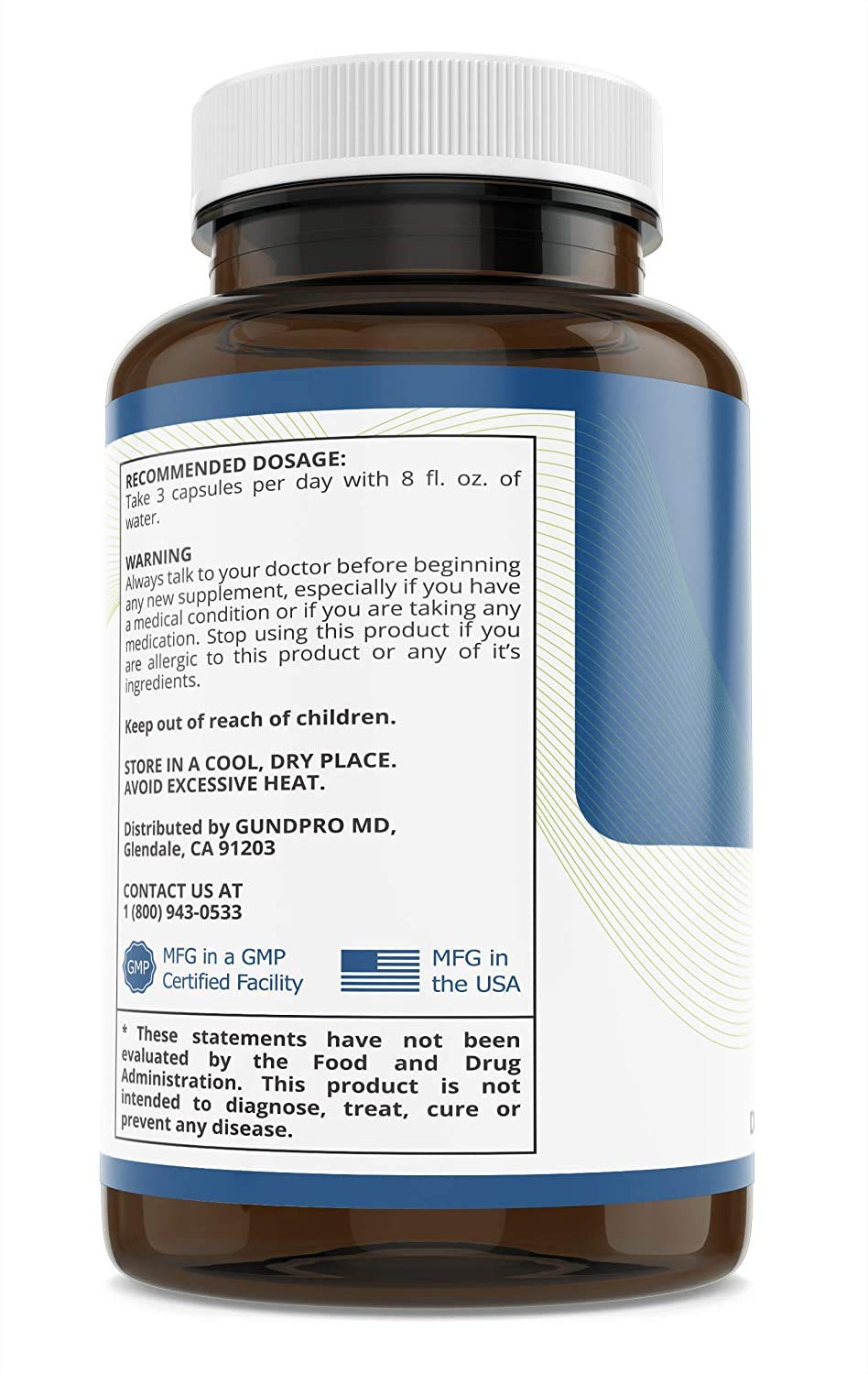 Guthealth MED TotaI Complete Full Restore - Complete Restore Revitalize - Maximum Leaky Gut Relief | Provides Total Full Restore for The Gut Lining Support Blend 90 Capsules