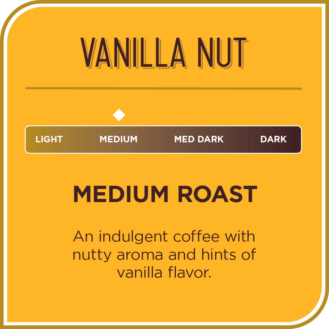 Don Francisco's Vanilla Nut Flavored Whole Bean Coffee (28 oz Bag)