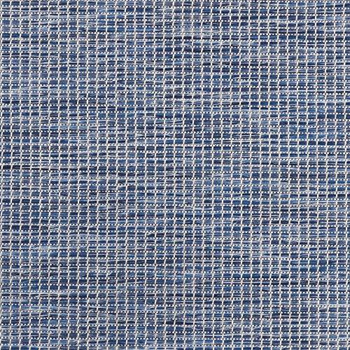 Nourison Positano Indoor/Outdoor Navy Blue 2'2" x 12' Area Rug, Easy Cleaning, Non Shedding, Bed Room, Living Room, Dining Room, Backyard, Deck, Patio (2x12)