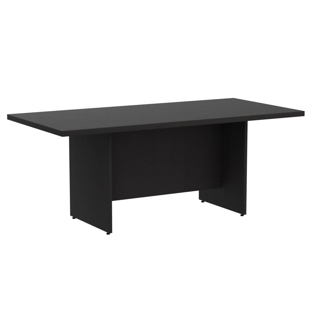 Offices To Go 8ft Contemporary Rectangular Conference Room Table in (American Espresso)