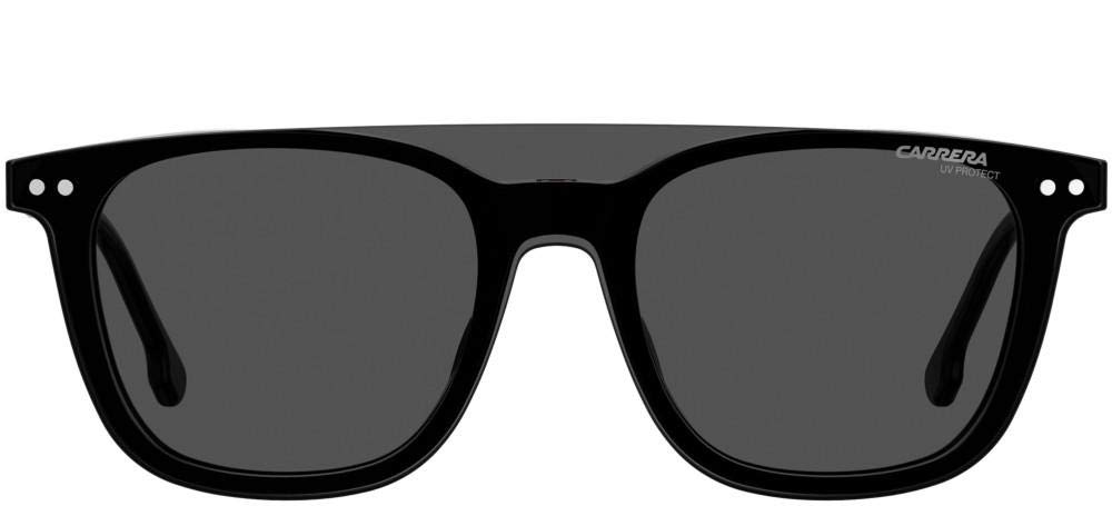 Carrera 2023T/C Rectangular Sunglasses, Black/Gray, 48mm, 18mm