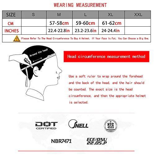 Cat Ear Motorcycle Helmet,Men and Women Cool Cute Cat Full Face Helmet,DOT Certification Standard,Suitable for All Seasons,Pink,L