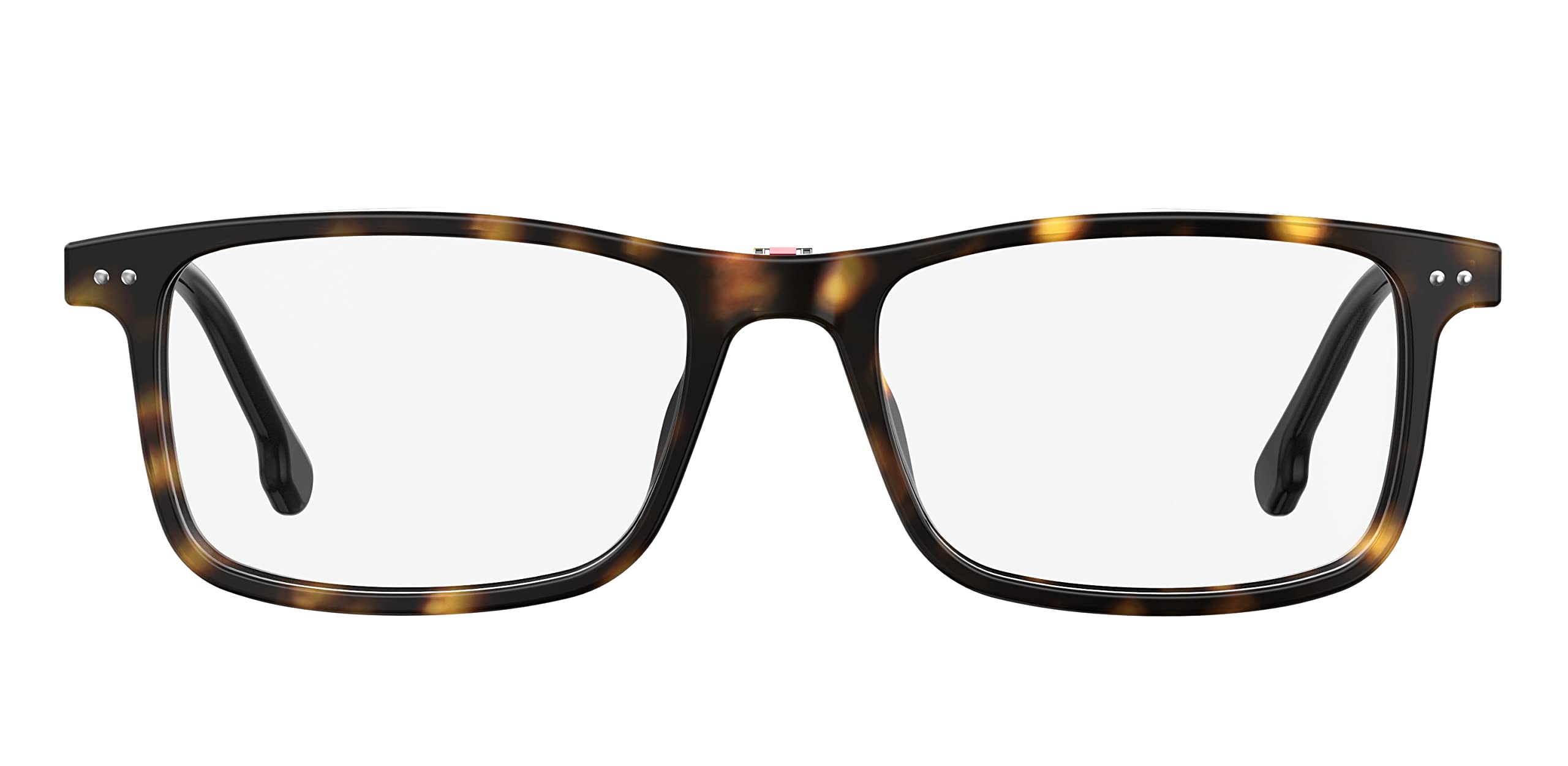 Carrera 2001T/V Rectangular Prescription Eyewear Frames, Havana Black, 50mm, 16mm