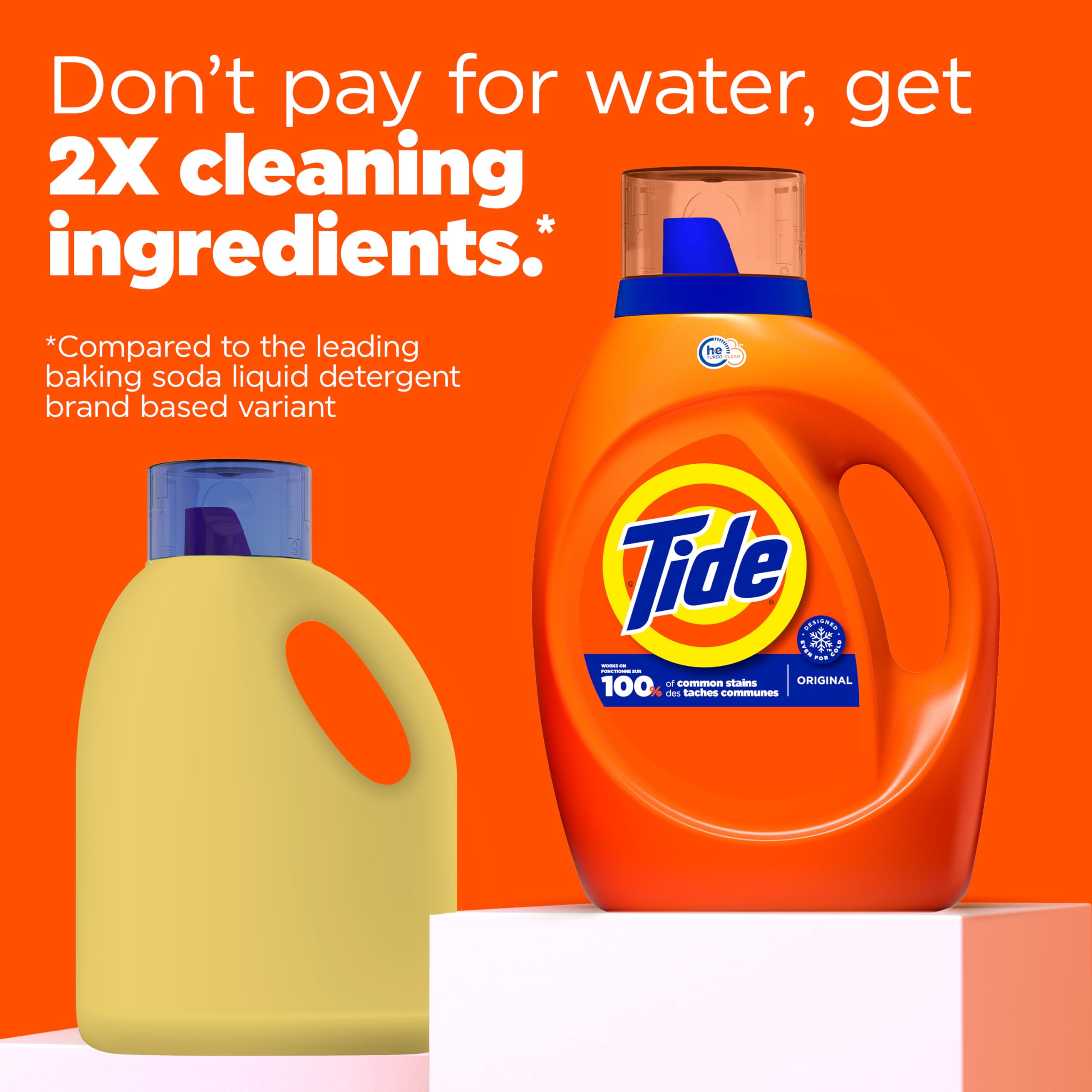 Tide Liquid Laundry Detergent, Original, 64 loads, 84 fl oz