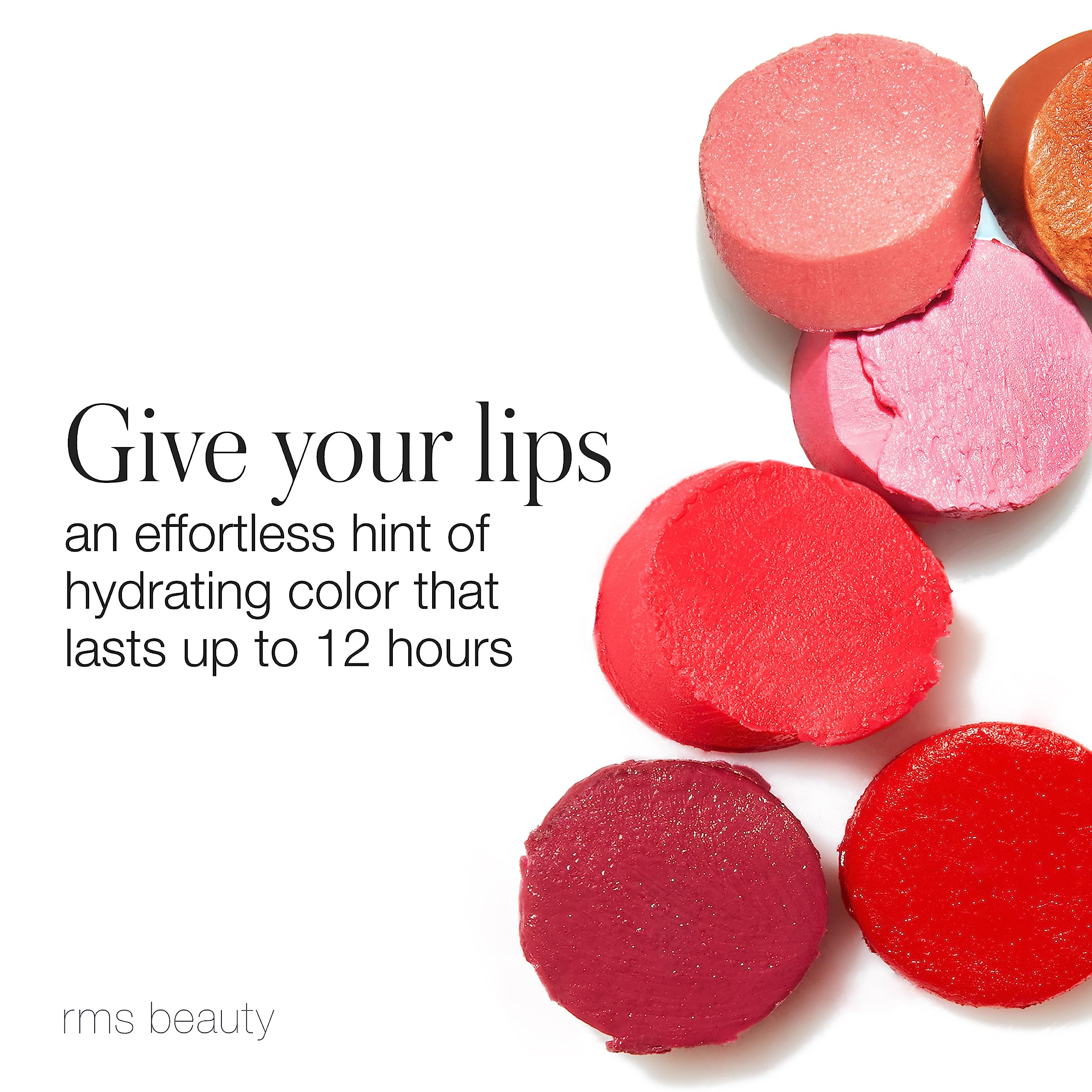RMS Beauty Tinted Daily Lip Balm, Passion Lane, Pink, 0.10 Ounce (Pack of 1)