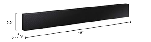 SAMSUNG HW-LST70T 3.0ch The Terrace Outdoor Soundbar w/ Dolby Audio, Built-In Subwoofer, Distortion Cancelling Technology, IP55 Weather Resistant, Titan Black