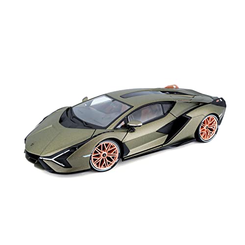 Lamborghini Bburago,Plastic ,1:18 SiƔn FKP37 - Green