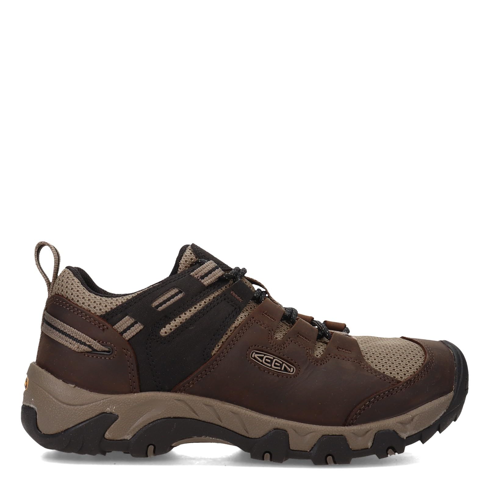 KEEN Men's Steens Vent Low Height Breathable Hiking Shoes, Brown, 11