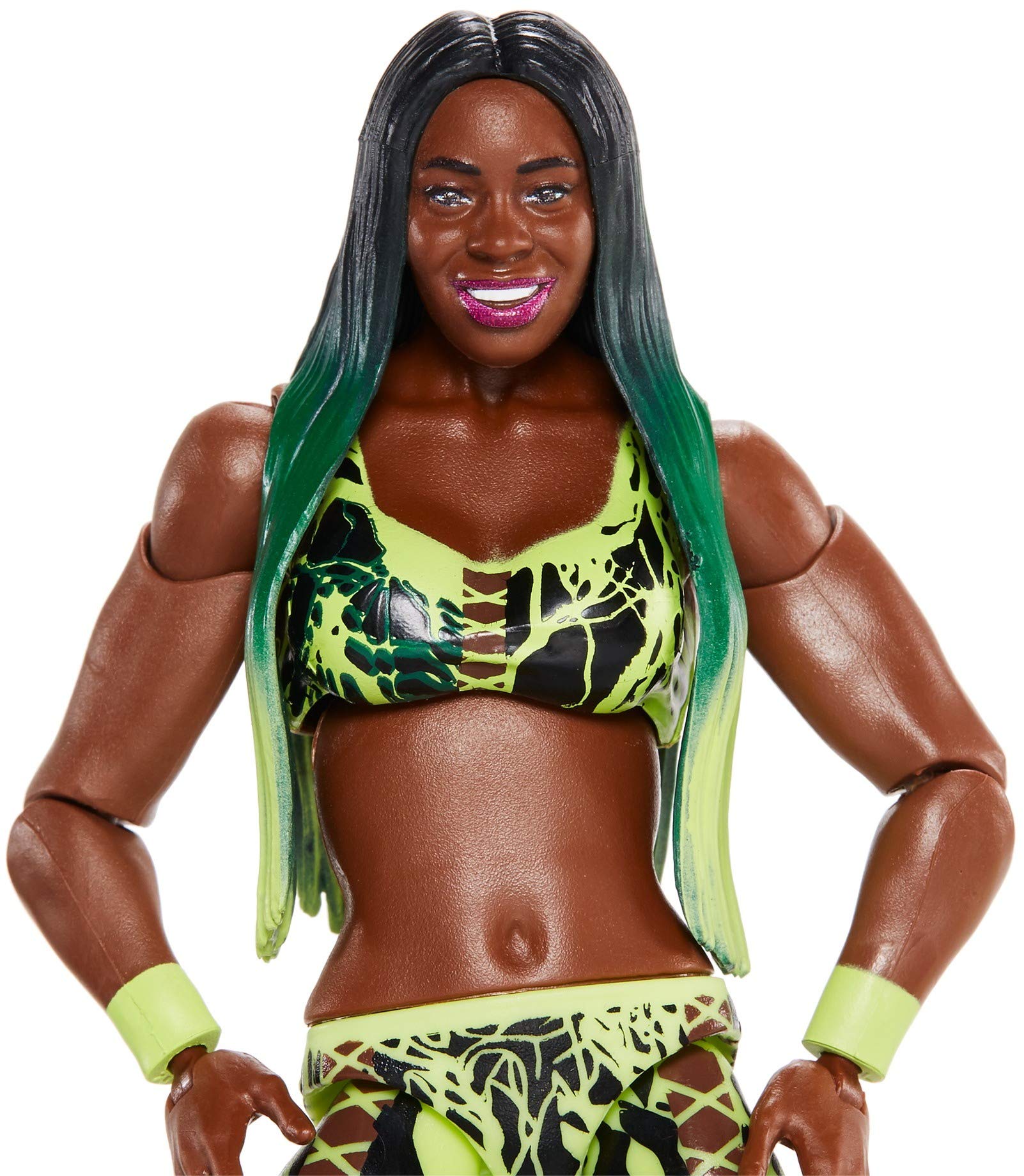 WWE MATTEL Naomi Elite Series #78 Deluxe Action Figure with Realistic Facial Detailing, Iconic Ring Gear & Accessories