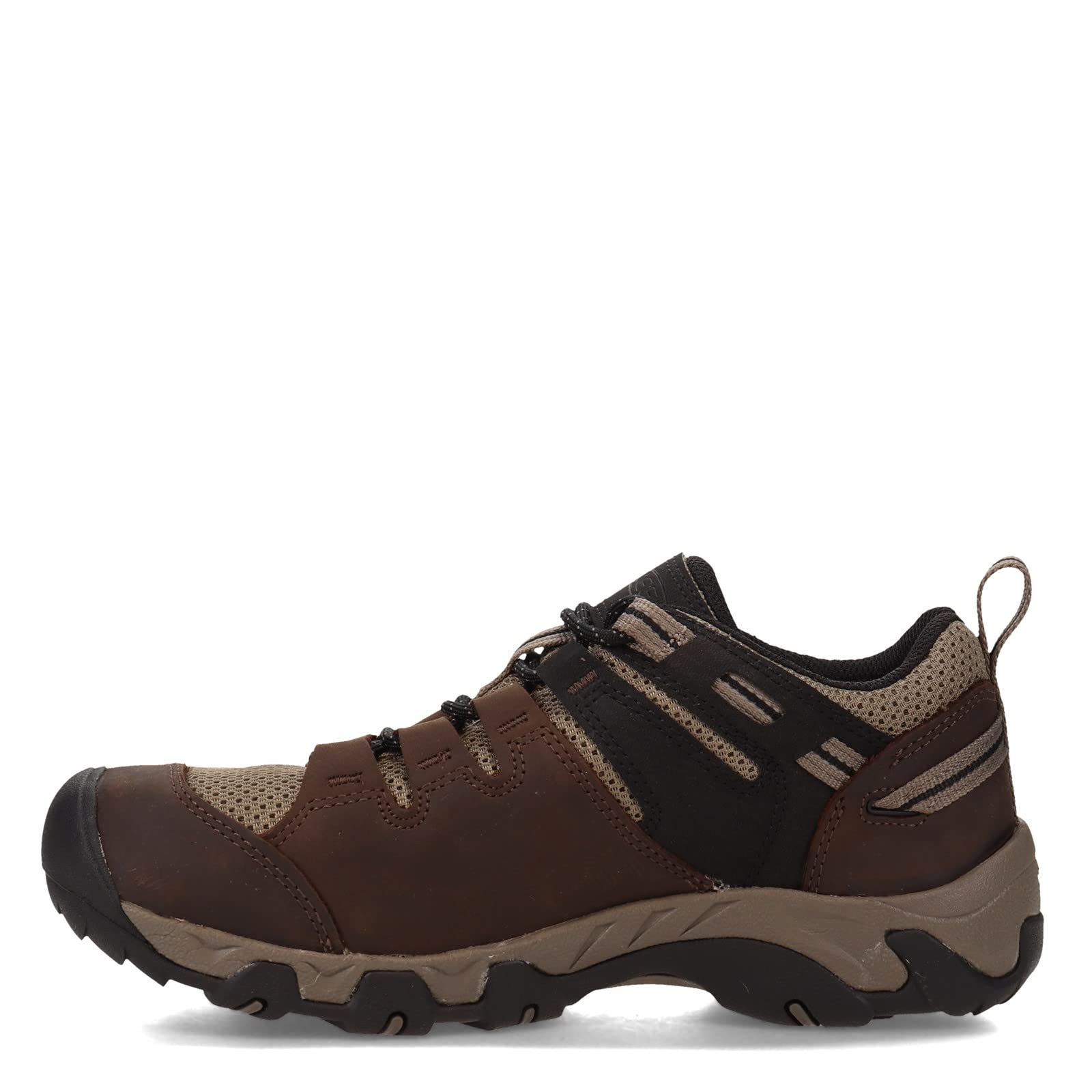 KEEN Men's Steens Vent Low Height Breathable Hiking Shoes, Brown, 11