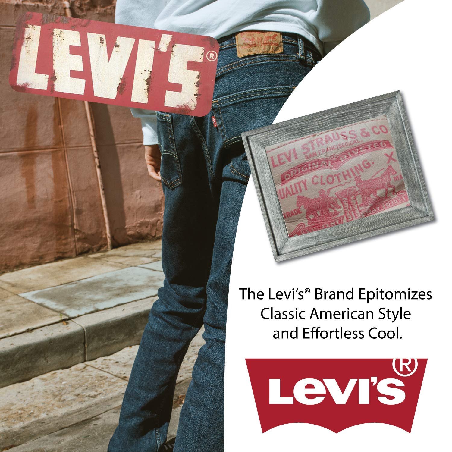 Levi's Mens Boxer Briefs Breathable Stretch Underwear 4 Pack