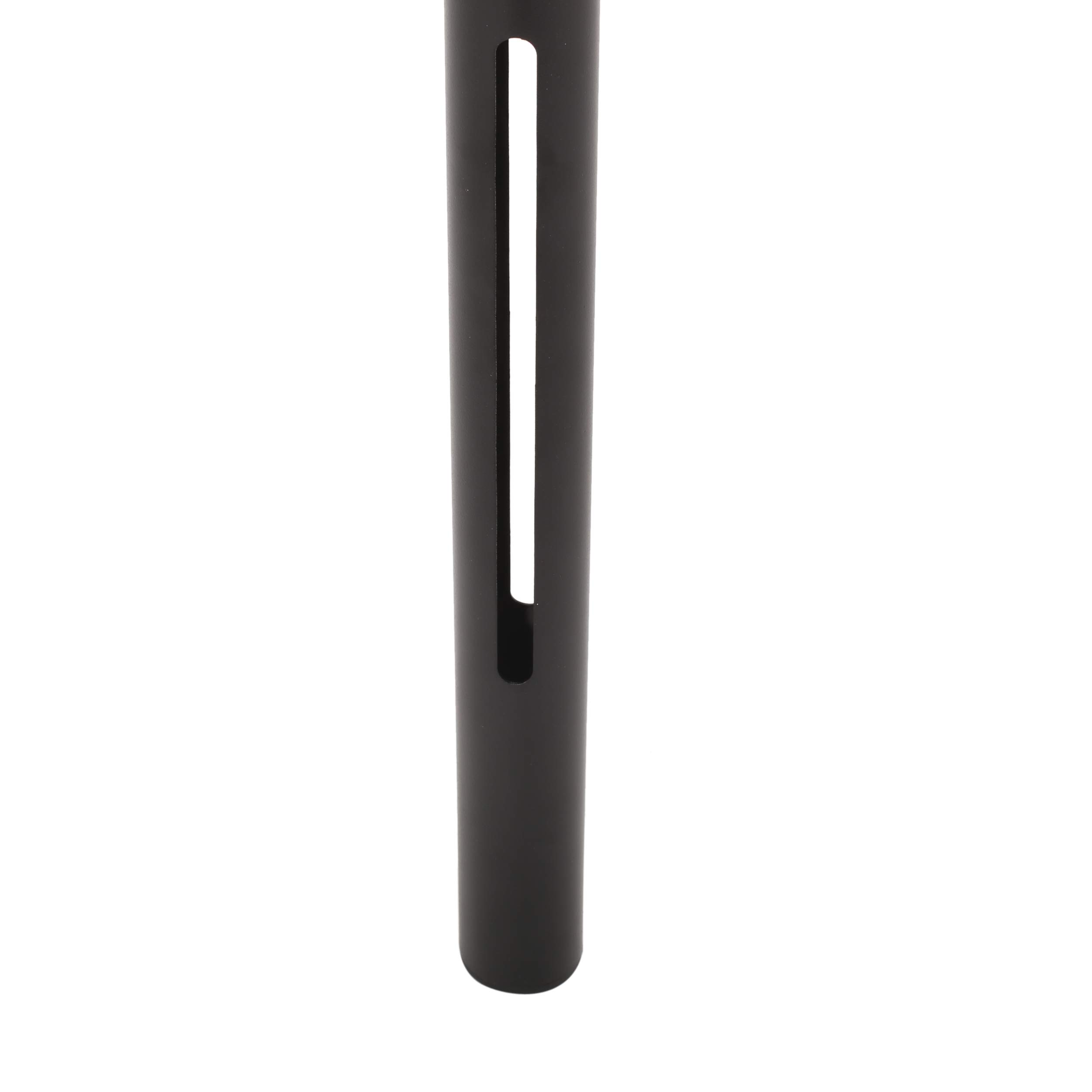 GDF Studio Industrial Iron King Headboard, Flat Black