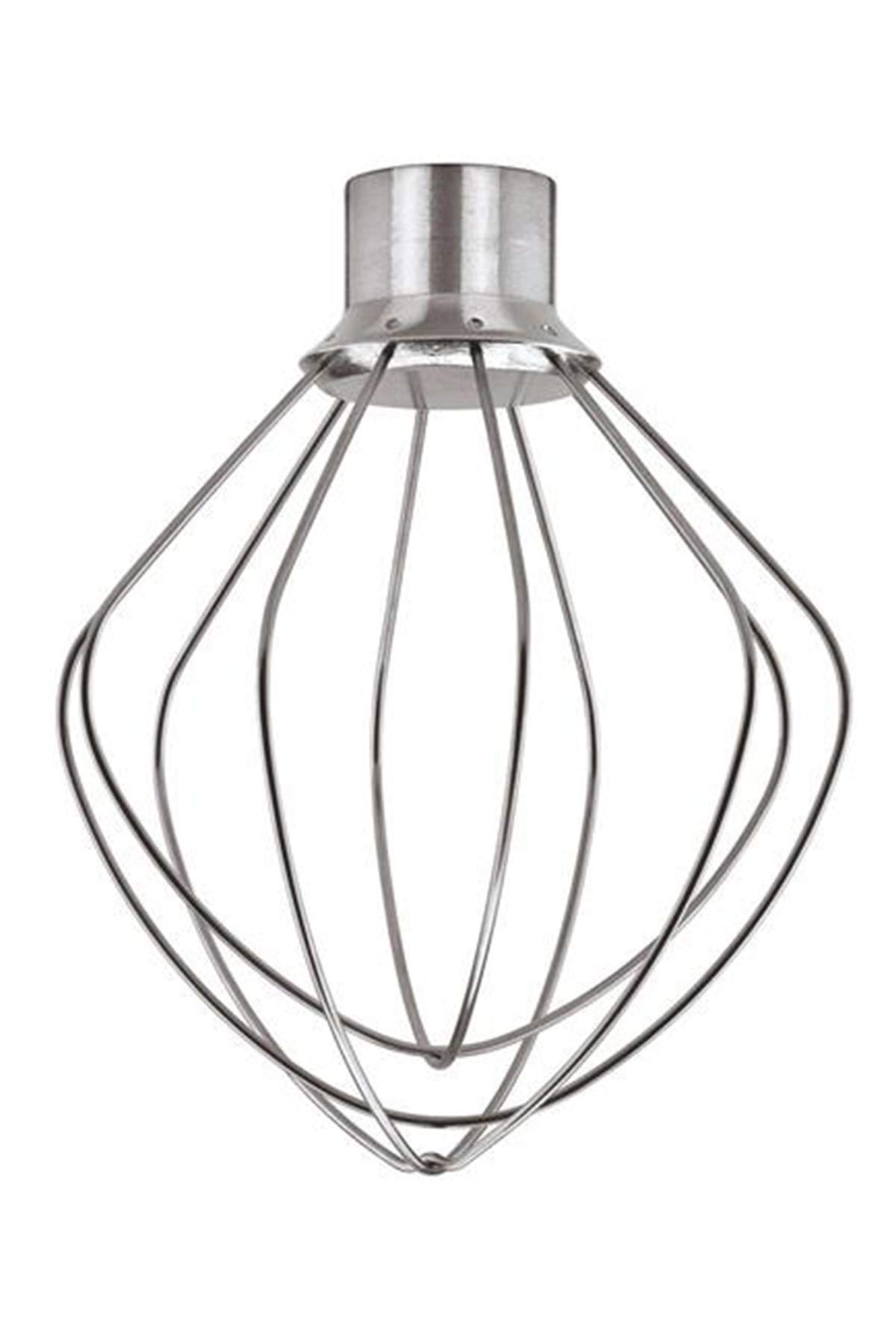 Smeg Whisk for Planetary Mixer SMF01/02/03/13 SMWW02, Stainless Steel, Edelstahl