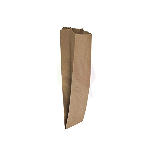 CulinWare Beer Paper Bags Brown Kraft, Unprinted Grocery Beer Bags 500/Pack(1/2 Pint)