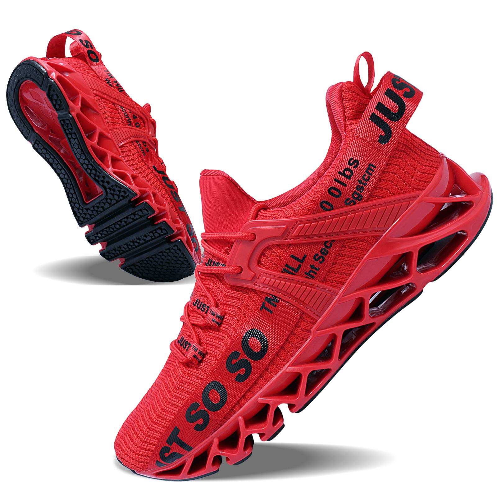 COKAFIL Mens Running Shoes Walking Athletic Fashion Tennis Blade Sneakers