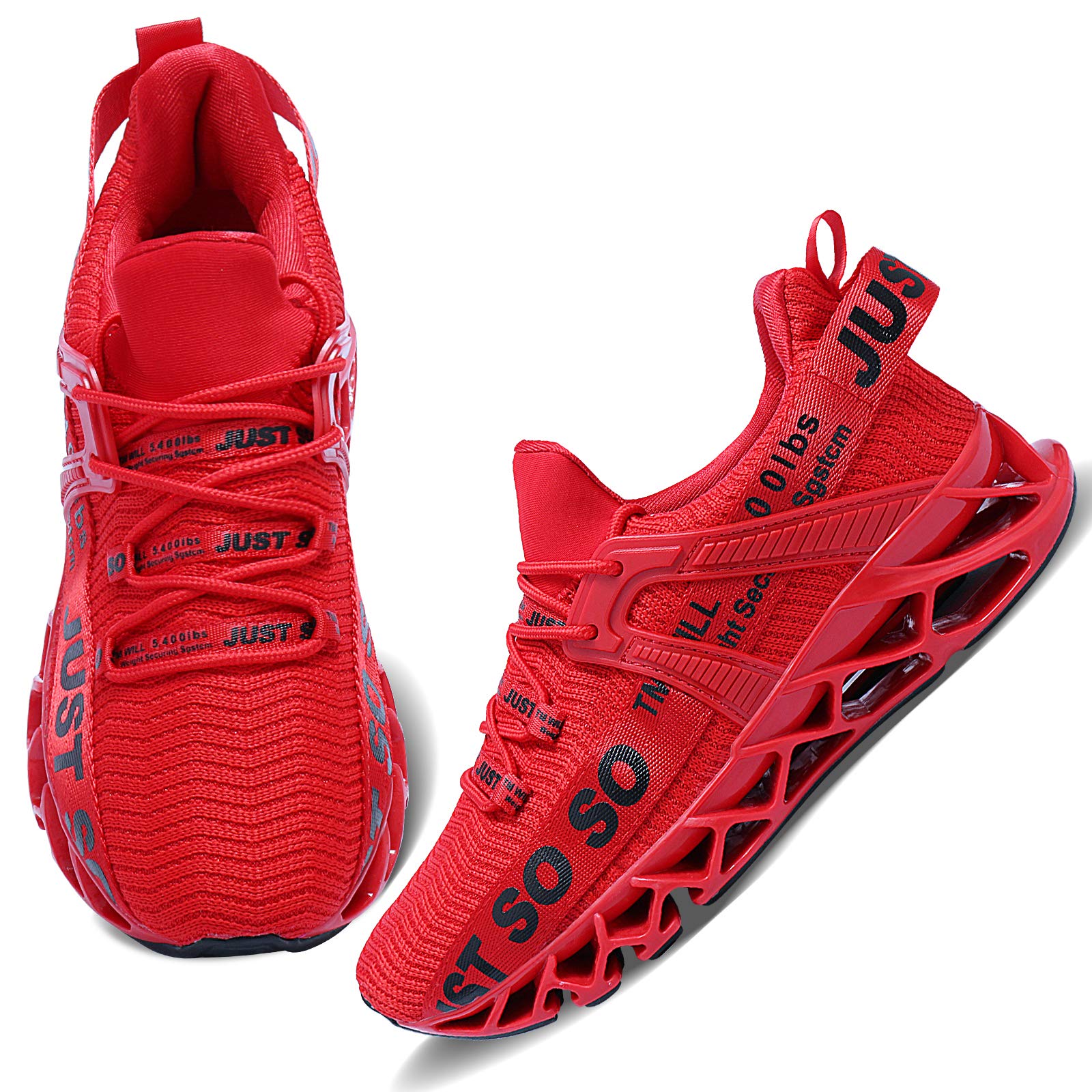 COKAFIL Mens Running Shoes Walking Athletic Fashion Tennis Blade Sneakers