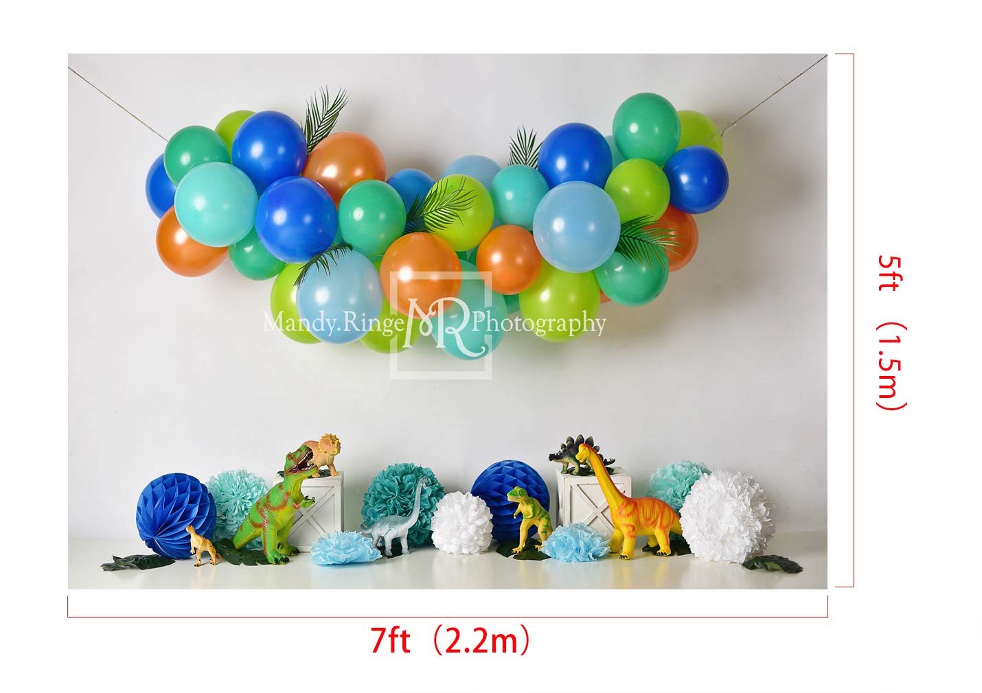 Kate 7x5ft Children Backdrops for Photography Birthday Party Decorations Child Toy Dinosaurs Kids Photography Background Props