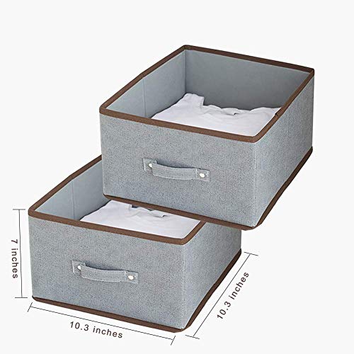 Adou 3 Shelf Hanging Closet Organizer 3 Drawers, Hanging Collasible Closet Storage Shelves, Canvas Hanging Closet Storage Organizer with Drawers for Clothing&Sweaters