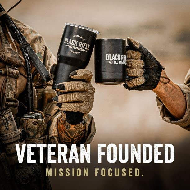 Black Rifle Coffee Company Vanilla, Medium Roast Ground Coffee, 12 OZ Bag