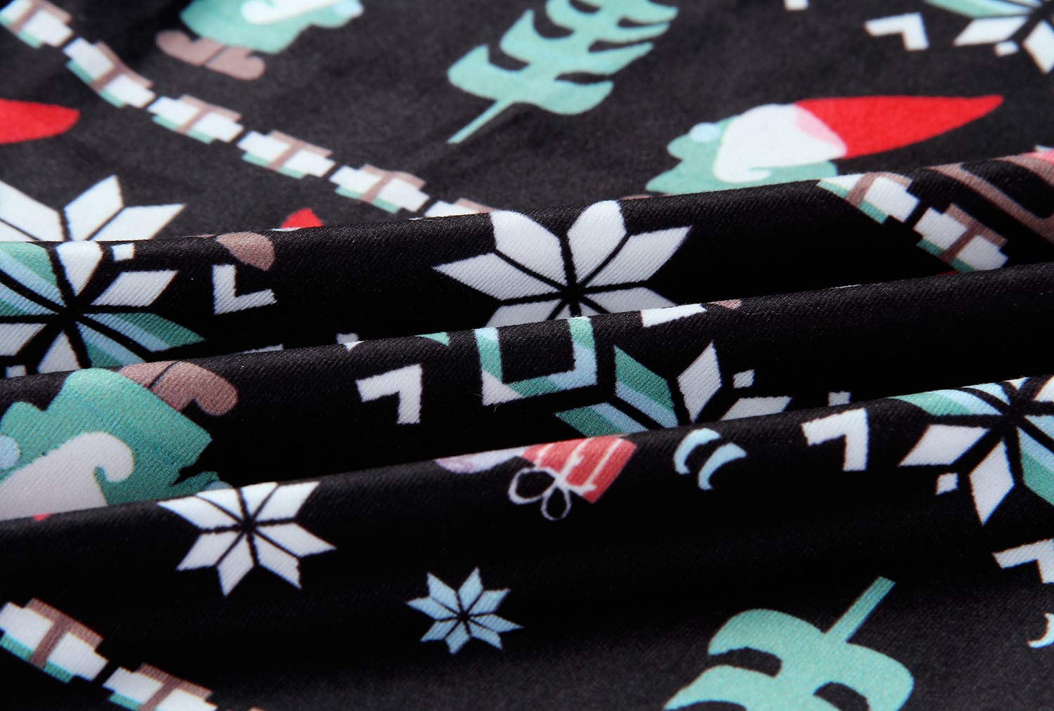 AMiERY Women's Christmas Pajamas Pants Xmas Gifts Pajama Bottoms Pants Palazzo XXL