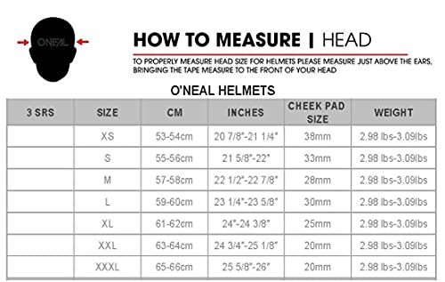 O'Neal - 0627-205 3SRS Adult Helmet Attack 2.0 (Black/Neon Yellow, XL)