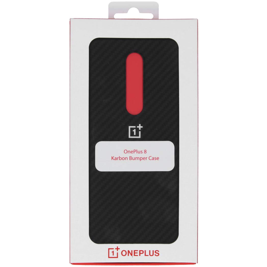 Official OnePlus 8 Bumper Case Cover - Karbon