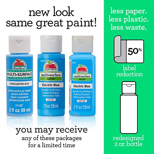 Apple Barrel Farmhouse Acrylic Paint Set, 12, 24 Fl Oz (Pack of 1)
