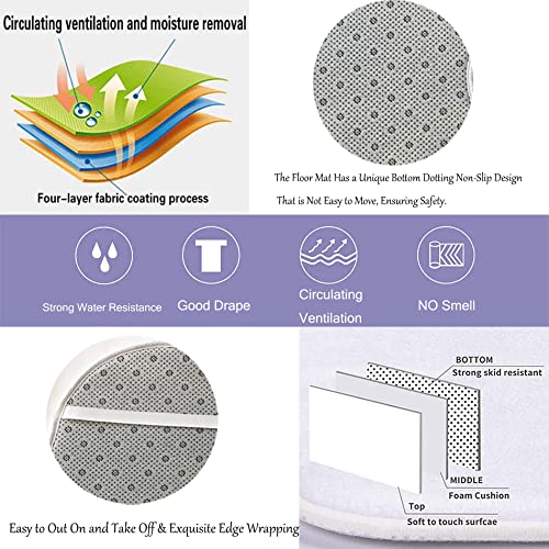 BATATADOCE Gaming Shower Curtains Bathroom Sets with Shower Curtain and Rugs Gamer Controller Curtains Kids Bathroom Decor Boys Bathroom Decor Sets Shower Curtain Sets 70x70 Inch