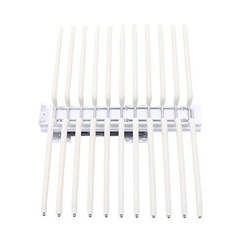 Pull Out Pants Rack Trousers Rack 22 Arms Steel Multifunctional Pull Out Pants RCK Hanger Bar Space Saving Storage Clothes Organizers for Bedroom Cloakroom Wardrobe