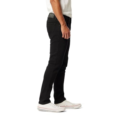Levi Strauss Signature Gold Men Slim Fit Jeans, Gothic 3D-Waterless, 36W X 30L