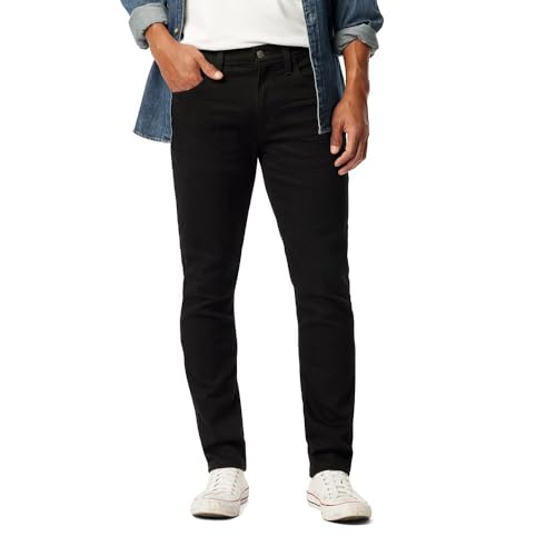 Levi Strauss Signature Gold Men Slim Fit Jeans, Gothic 3D-Waterless, 36W X 30L