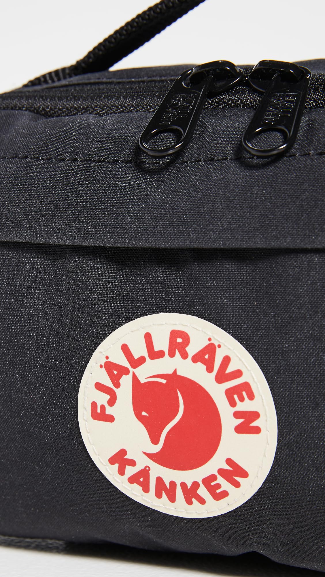 Fjallraven Women's Kanken Hip Pack, Black, One Size