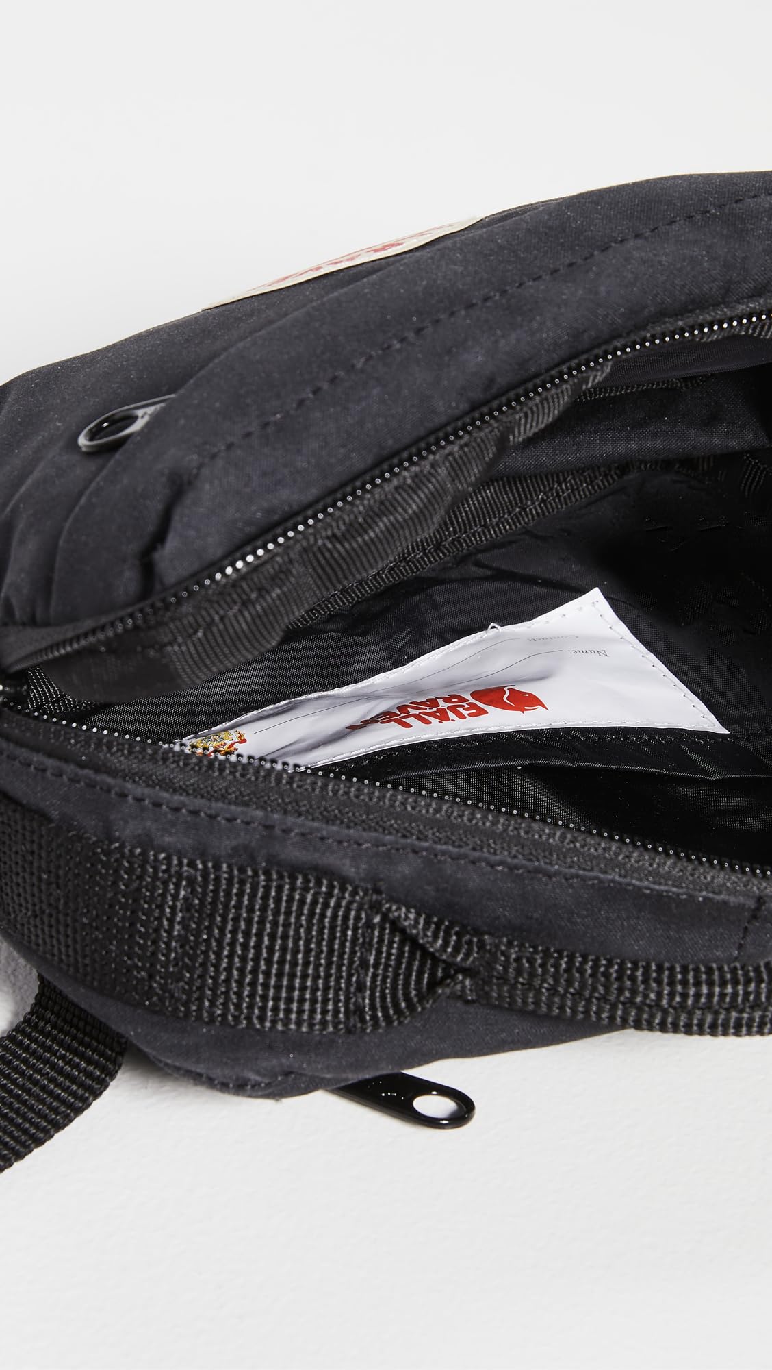Fjallraven Women's Kanken Hip Pack, Black, One Size