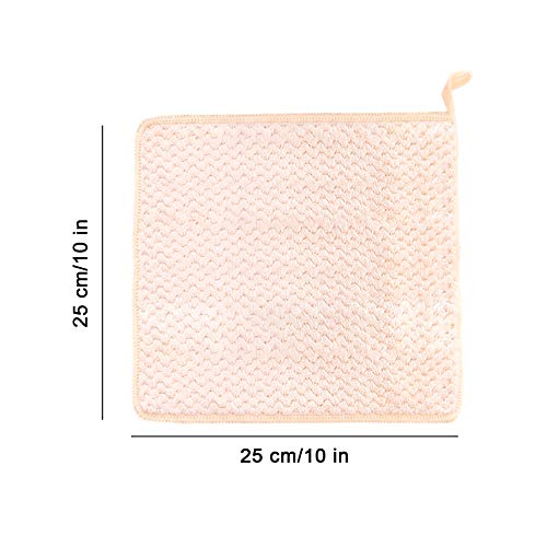 Onlup Hanging Hand Towels,Hand Dry Towels for Kitchen & Bathroom, Super Absorbent Soft Small Hanging Towel Set with Hanging Loop, Machine Washable Towel Fast Drying, Set of 5
