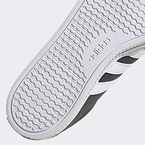 adidas Men's Daily 3.0 Skate Shoe, Core Black/Cloud White/Core Black, 8