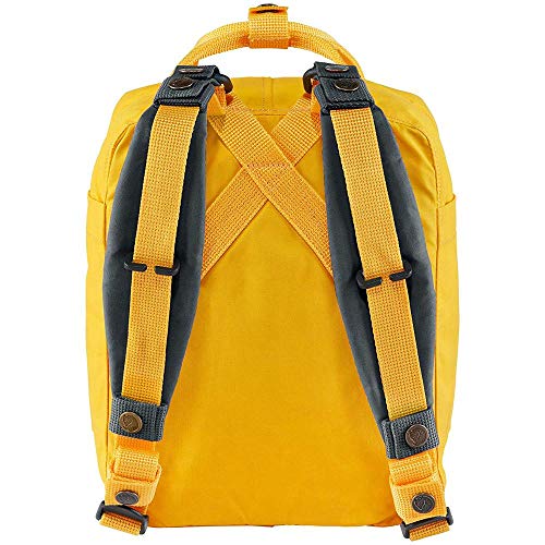 Fjällräven Kånken Mini Shoulder Pads - 100% Polyester - Hook-and-loop - Snap Button Strap Super Grey One Size One Size