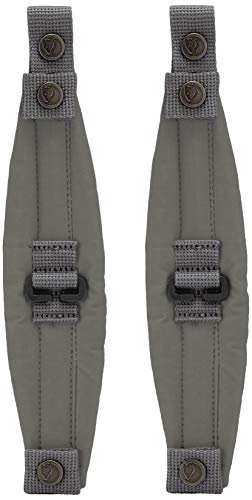 Fjällräven Kånken Mini Shoulder Pads - 100% Polyester - Hook-and-loop - Snap Button Strap Super Grey One Size One Size
