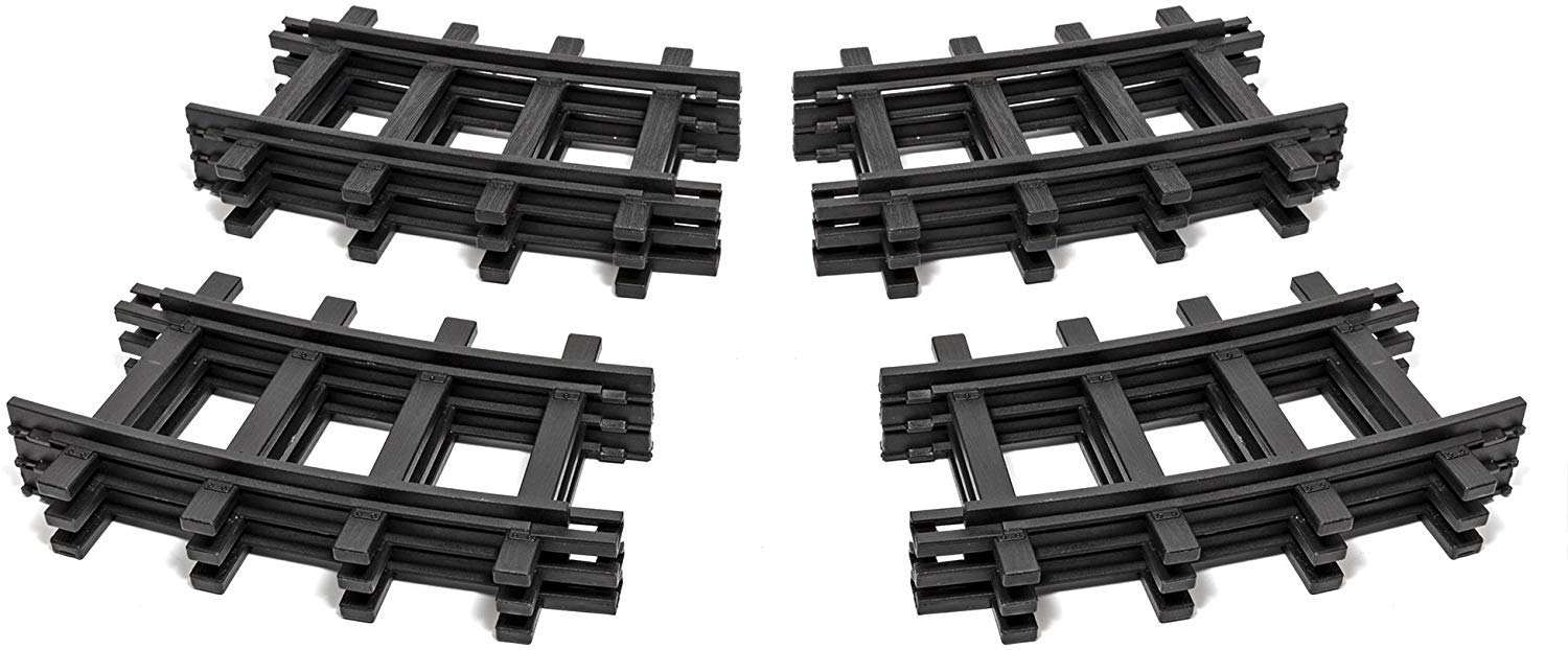 Lionel Trains Ready to Play Expansion Track Combo Pack, 12 Straight Pieces + 12 Curved Pieces