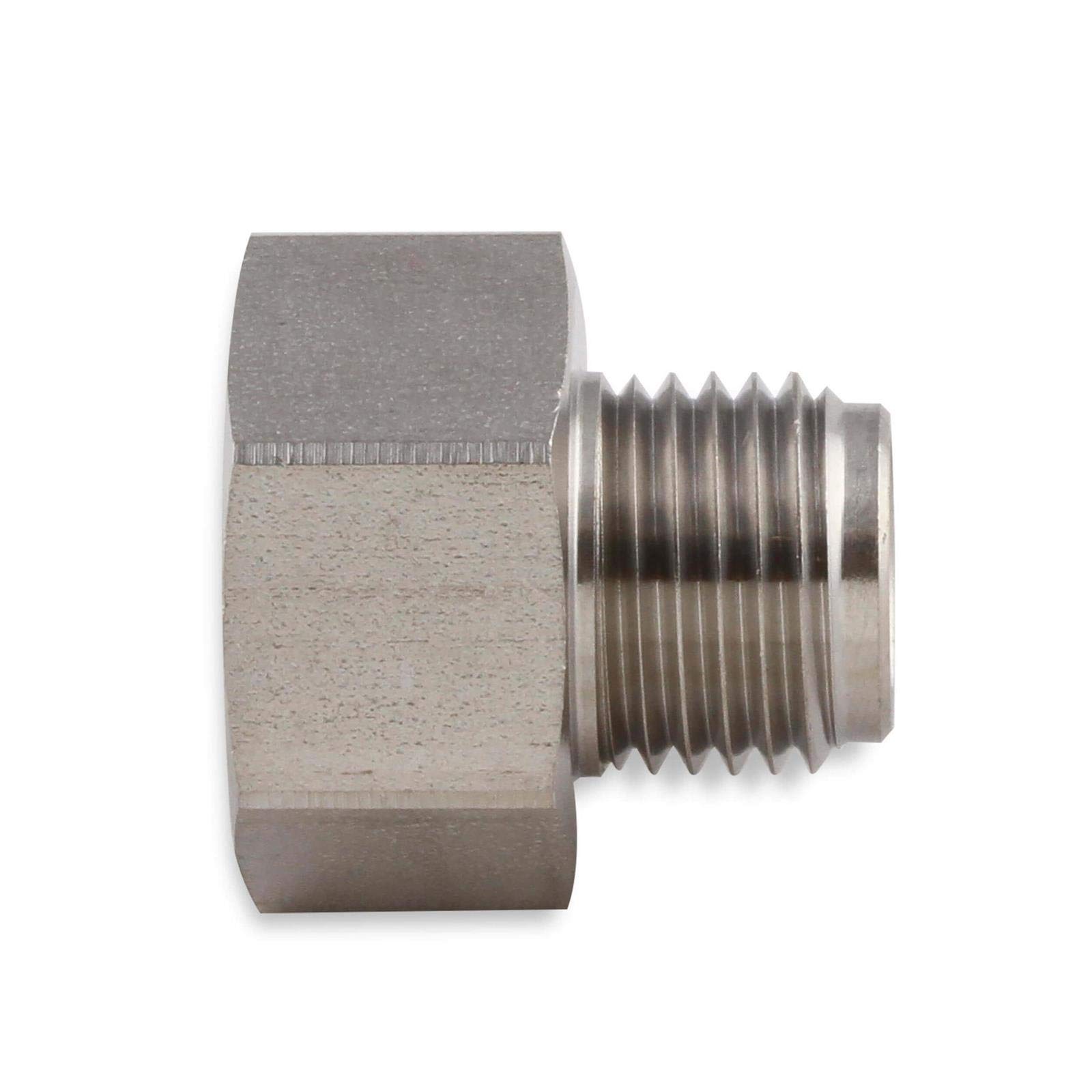 EARL'S PERFORMANCE PLUMBING Hardline Adapter, 1/2"-20 Inverted Flare Male to 9/16"-18 Inverted Flare Female for 3/16"
