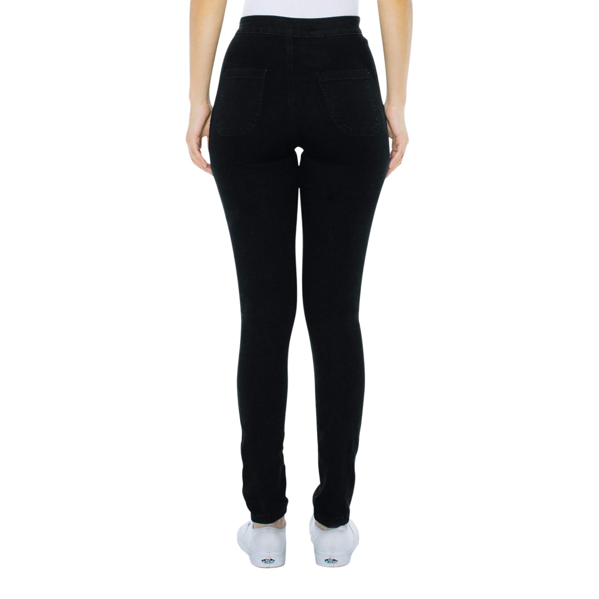 American Apparel Women's The Easy Jean, black, X-Small