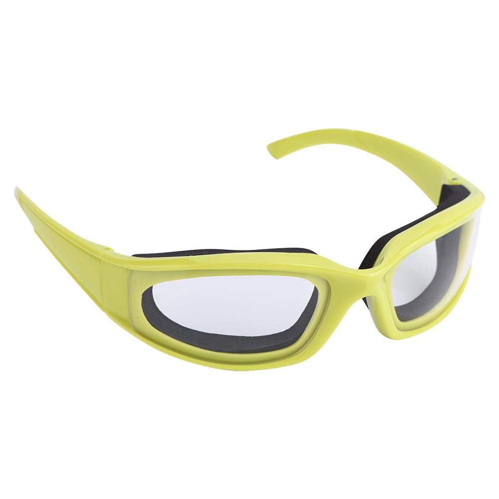 Kitchen Goggles, Anti-Spicy Onion Cutting Goggles Protective Glasses Eye Protector Kitchen Gadget BBQ Glasses Grilling Goggles, Green