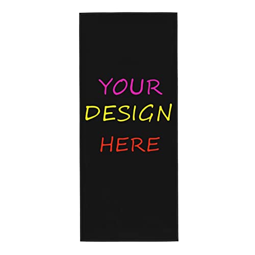 Customized Hand Towel, Custom Towel, Personalized Decorative Towel for Bathroom, Kitchen, and Gym