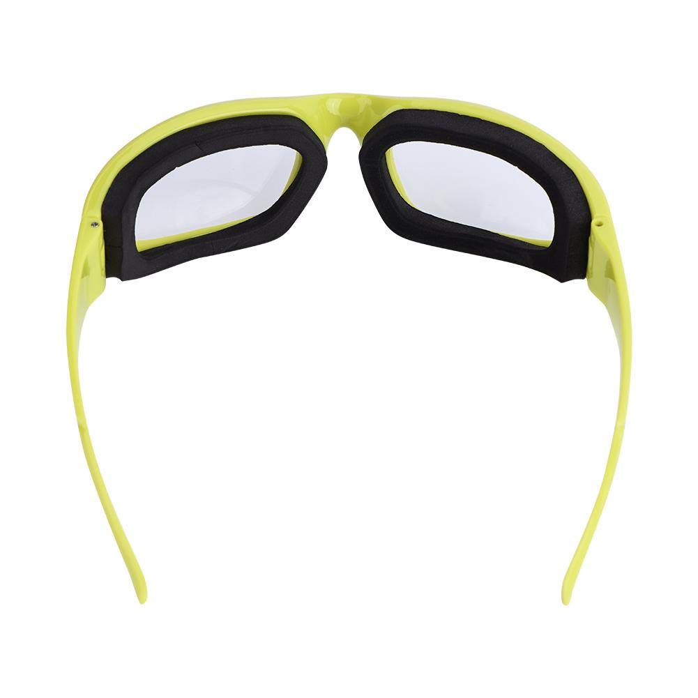 Kitchen Goggles, Anti-Spicy Onion Cutting Goggles Protective Glasses Eye Protector Kitchen Gadget BBQ Glasses Grilling Goggles, Green