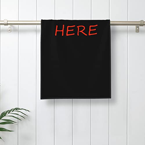 Customized Hand Towel, Custom Towel, Personalized Decorative Towel for Bathroom, Kitchen, and Gym